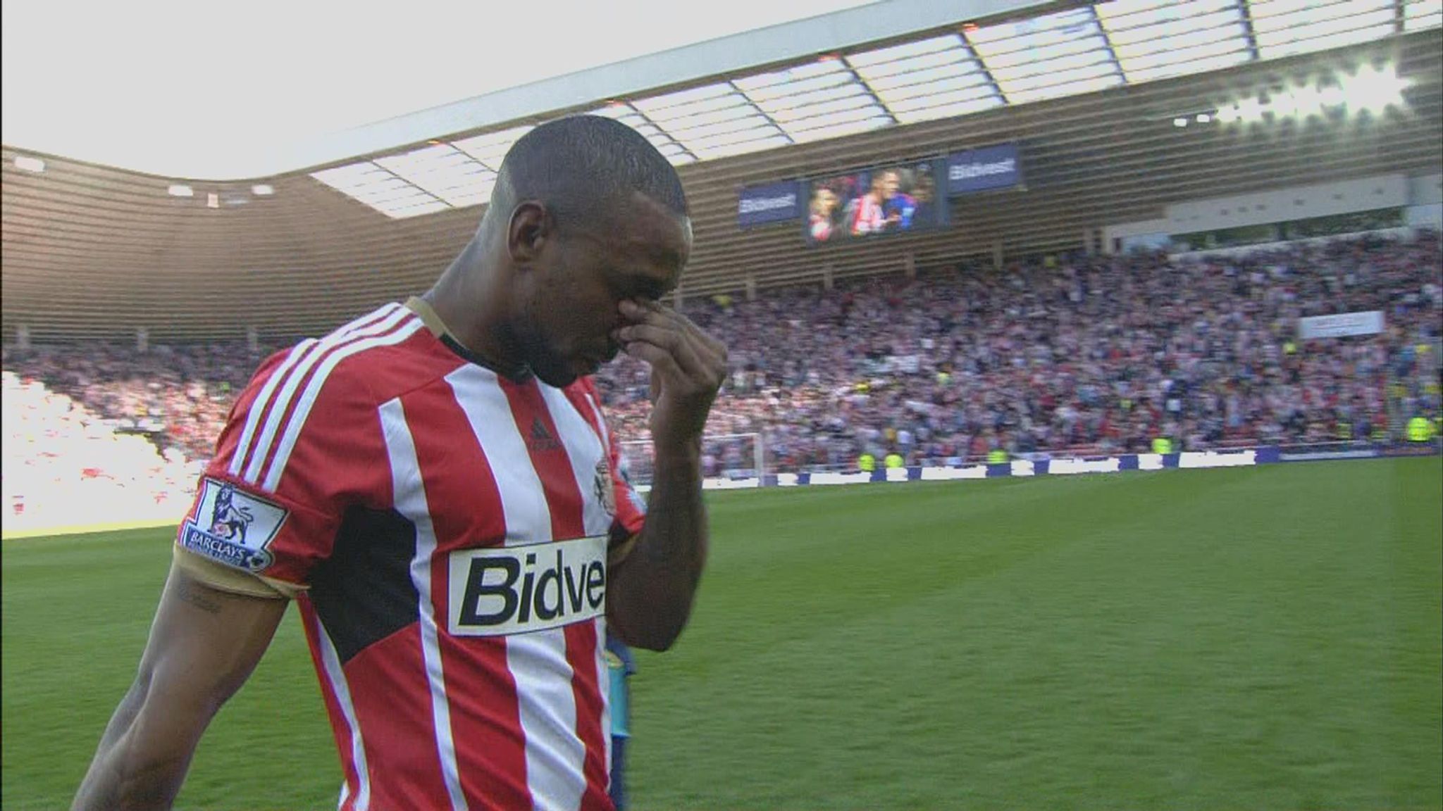 Sunderland's Jermain Defoe cries after superb matchwinner against ...