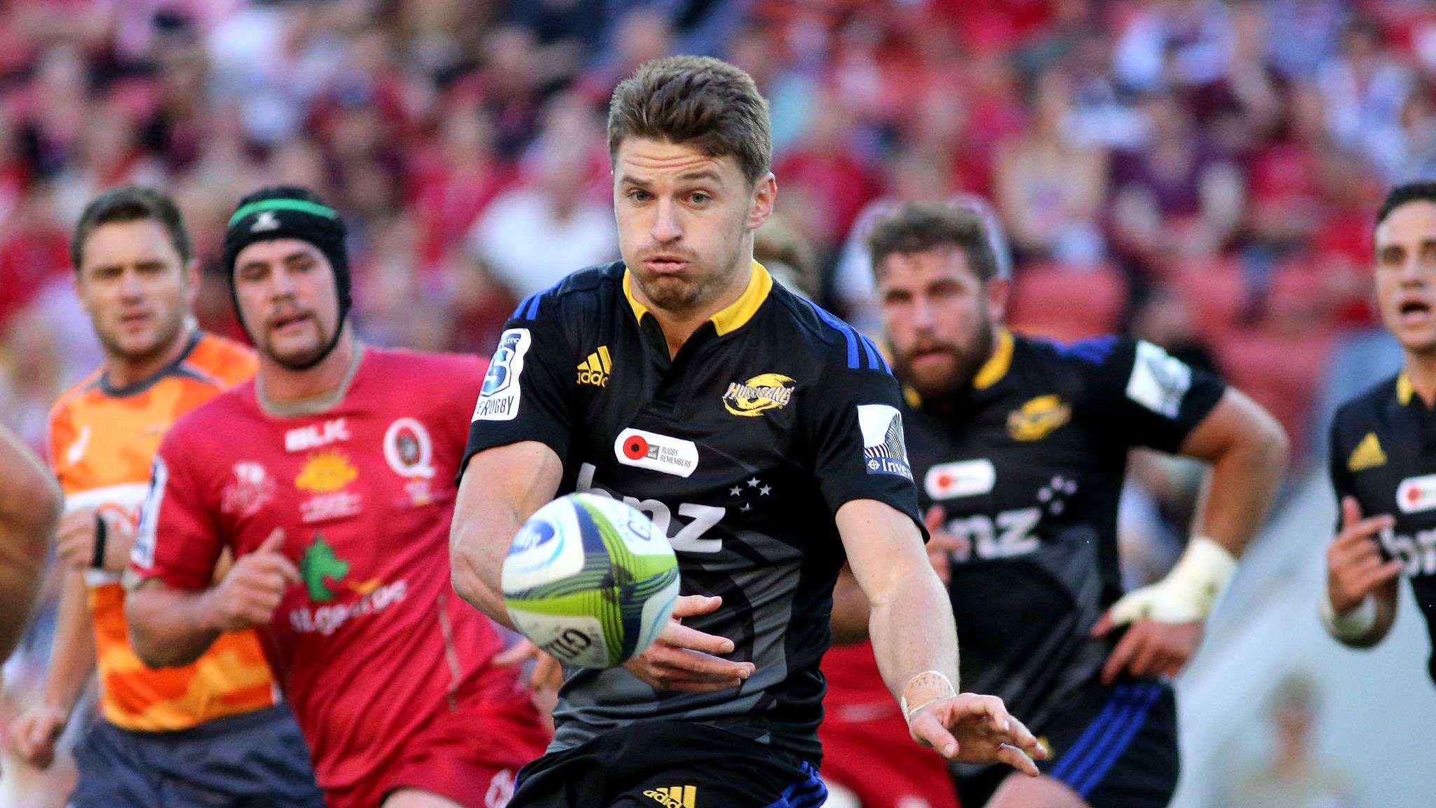 Hurricanes back on top of Super Rugby table after win in Brisbane ...