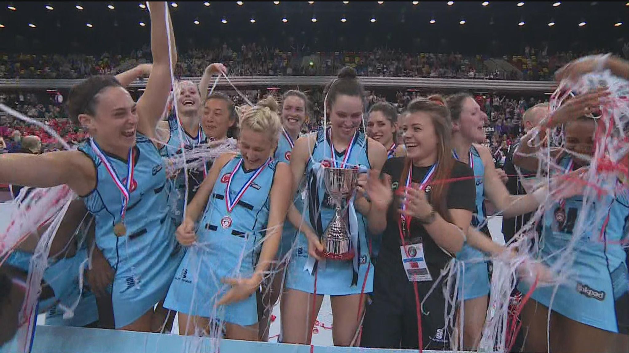 Surrey Storm beat Hertfordshire Mavericks to win 2015 Netball ...