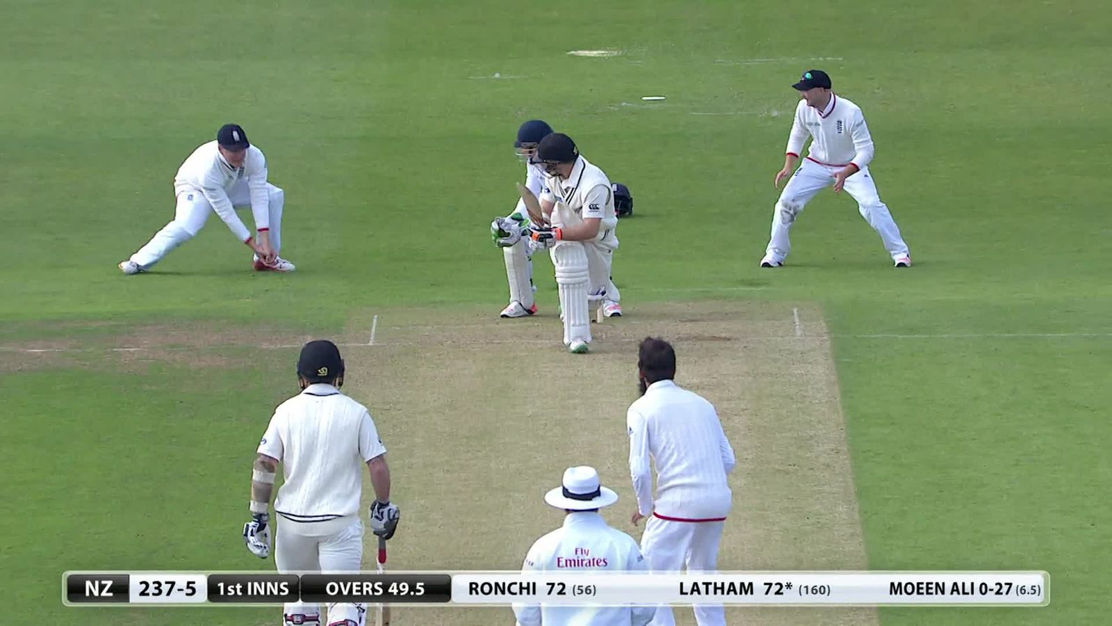 Two dropped catches in two balls! | Sky Sports