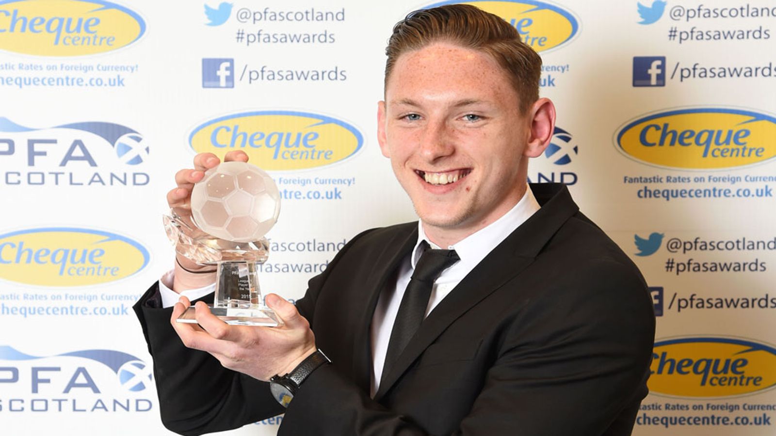 Morton striker Declan McManus 'honoured' to be named player of the year ...