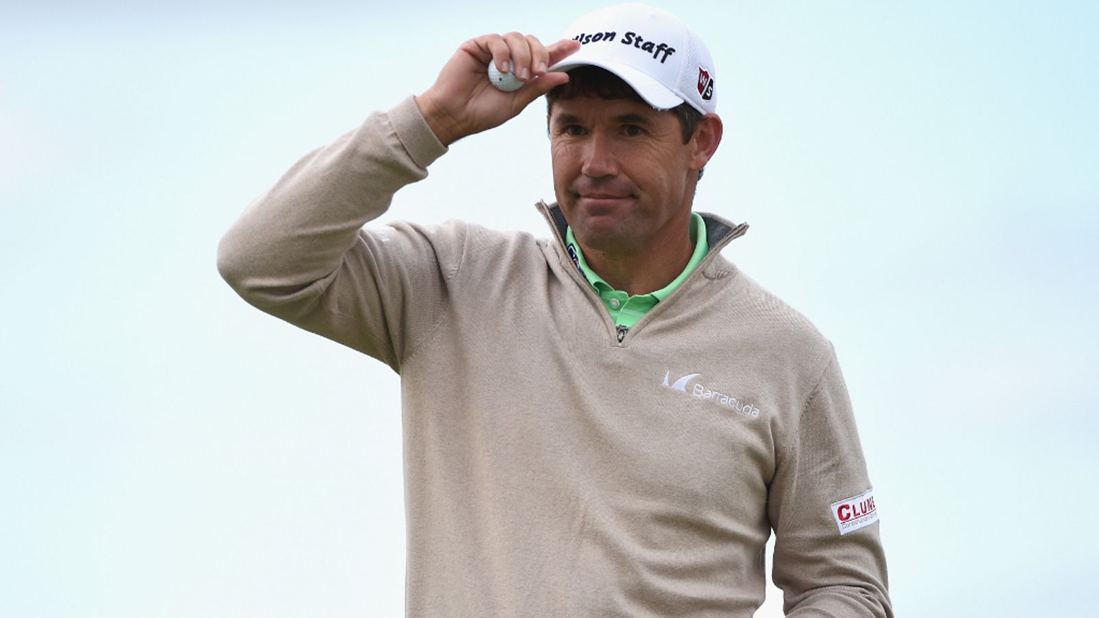 The Open: Padraig Harrington takes advantage of later start...and a kip ...