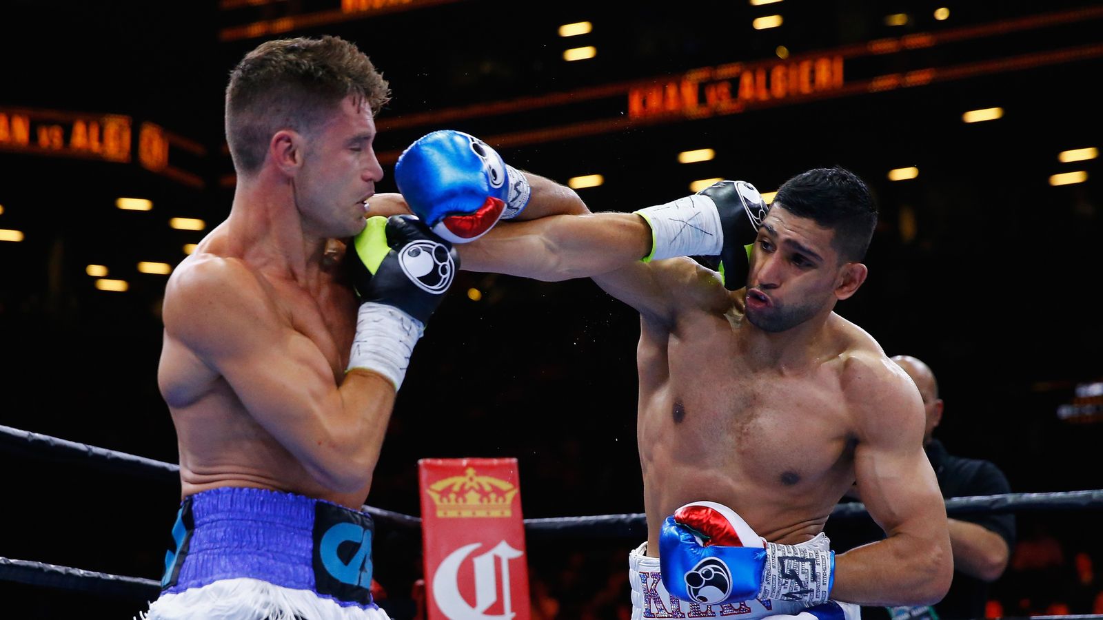 Amir Khan defeats Chris Algieri on points in New York | Boxing News ...