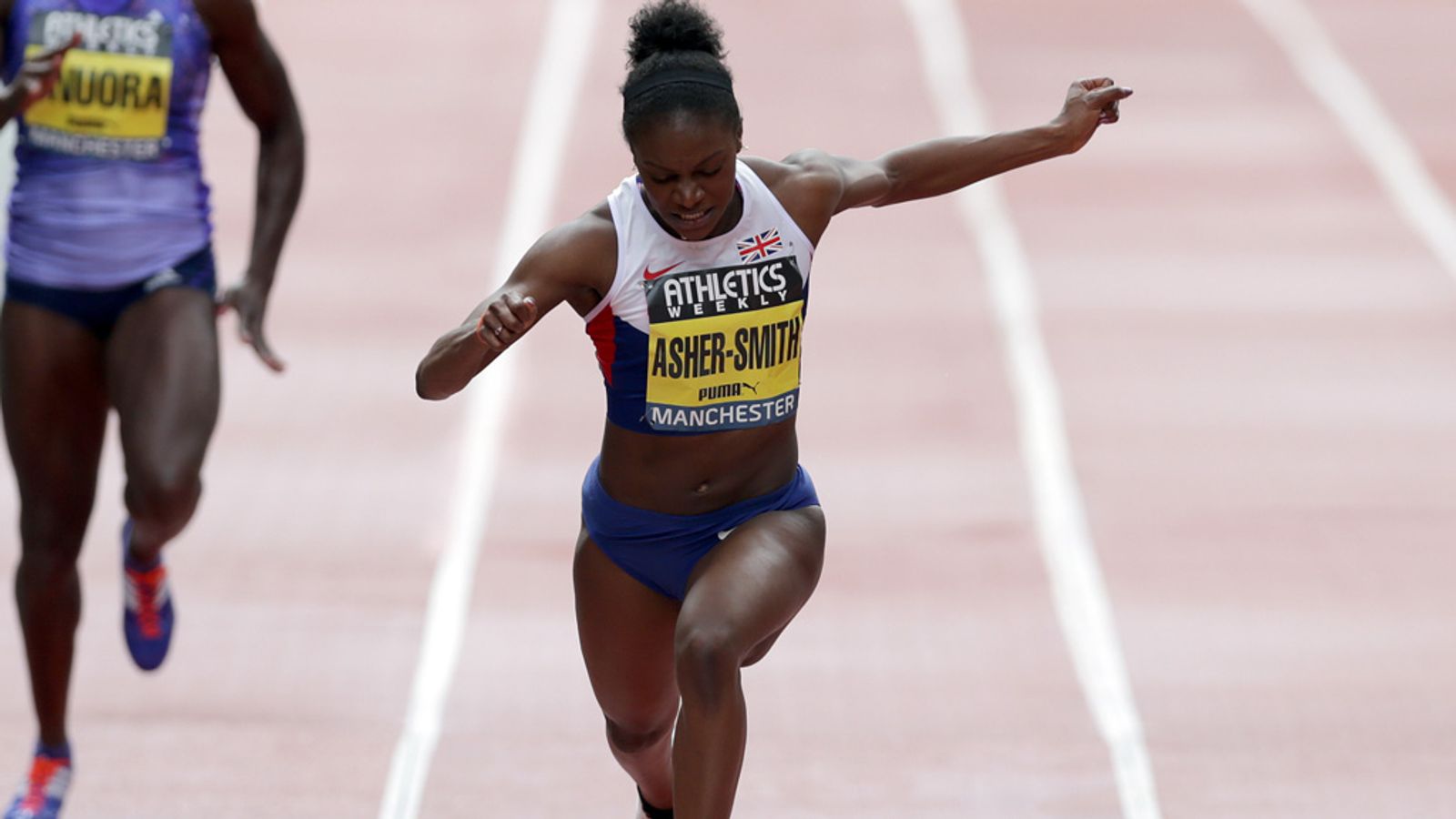 Dina Asher-Smith not fazed by racing against the world's top sprinters ...