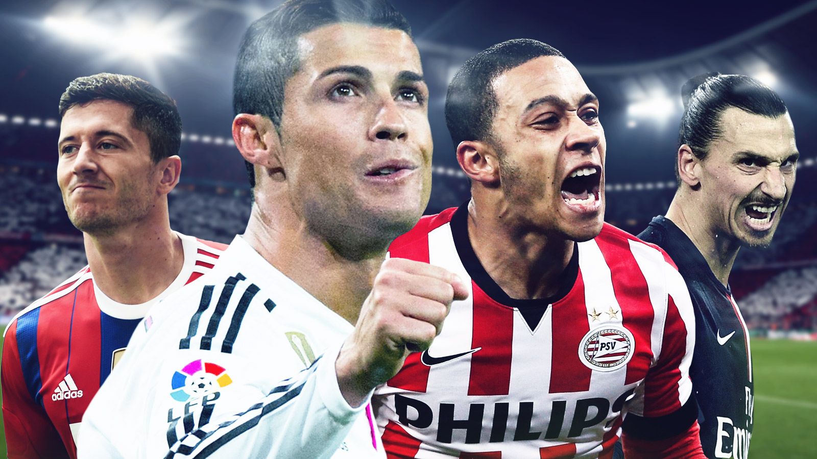 La Liga, Bundesliga, Serie A, Ligue 1 and Eredivisie... How it finished ...