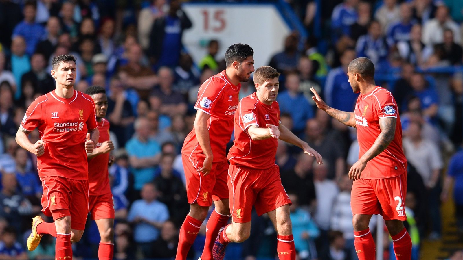 Chelsea 1-1 Liverpool: John Terry and Steven Gerrard on target as Reds ...