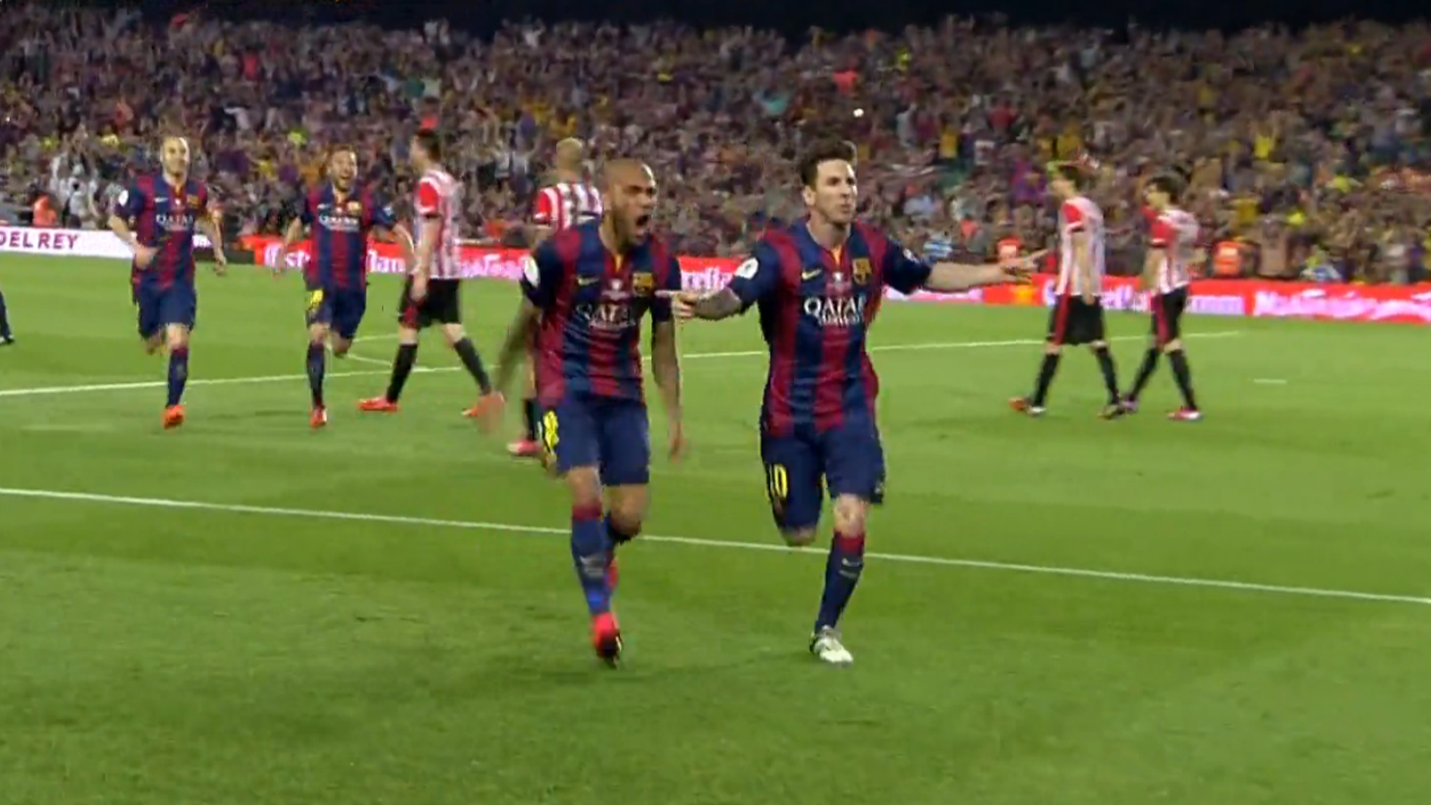Lionel Messi scores brilliant Barcelona goal in Copa del Rey final ...