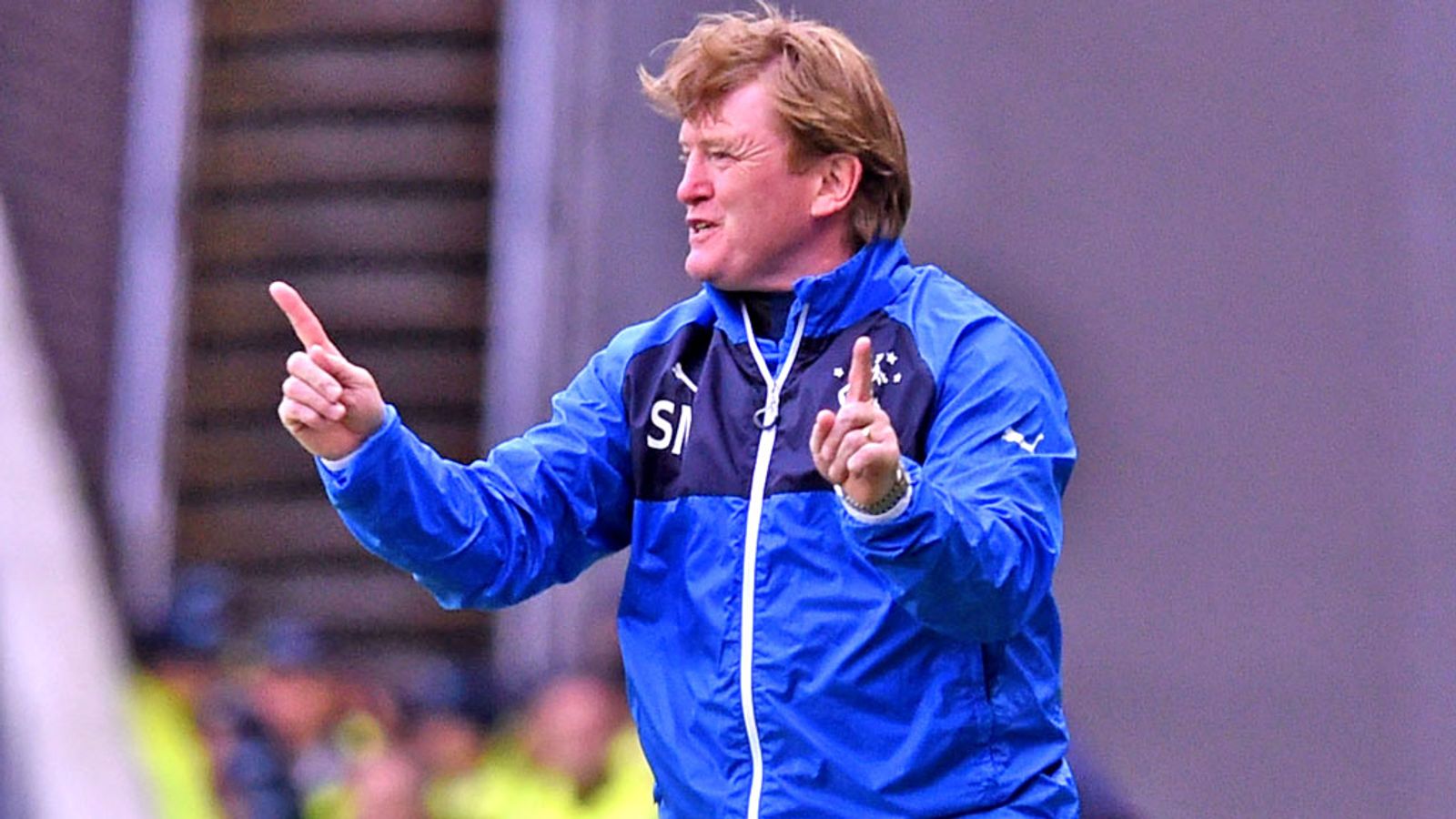 Manager Stuart McCall salutes determined Rangers | Football News | Sky ...