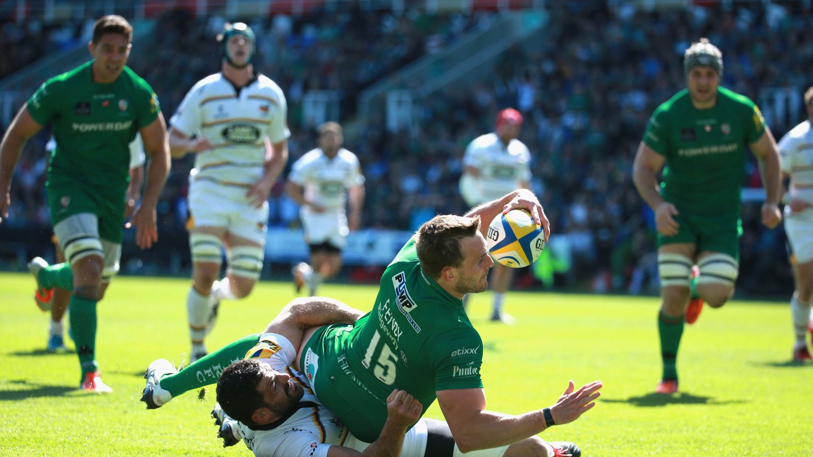 Wasps and London Irish offer up 40-40 draw in Aviva Premiership | Rugby ...