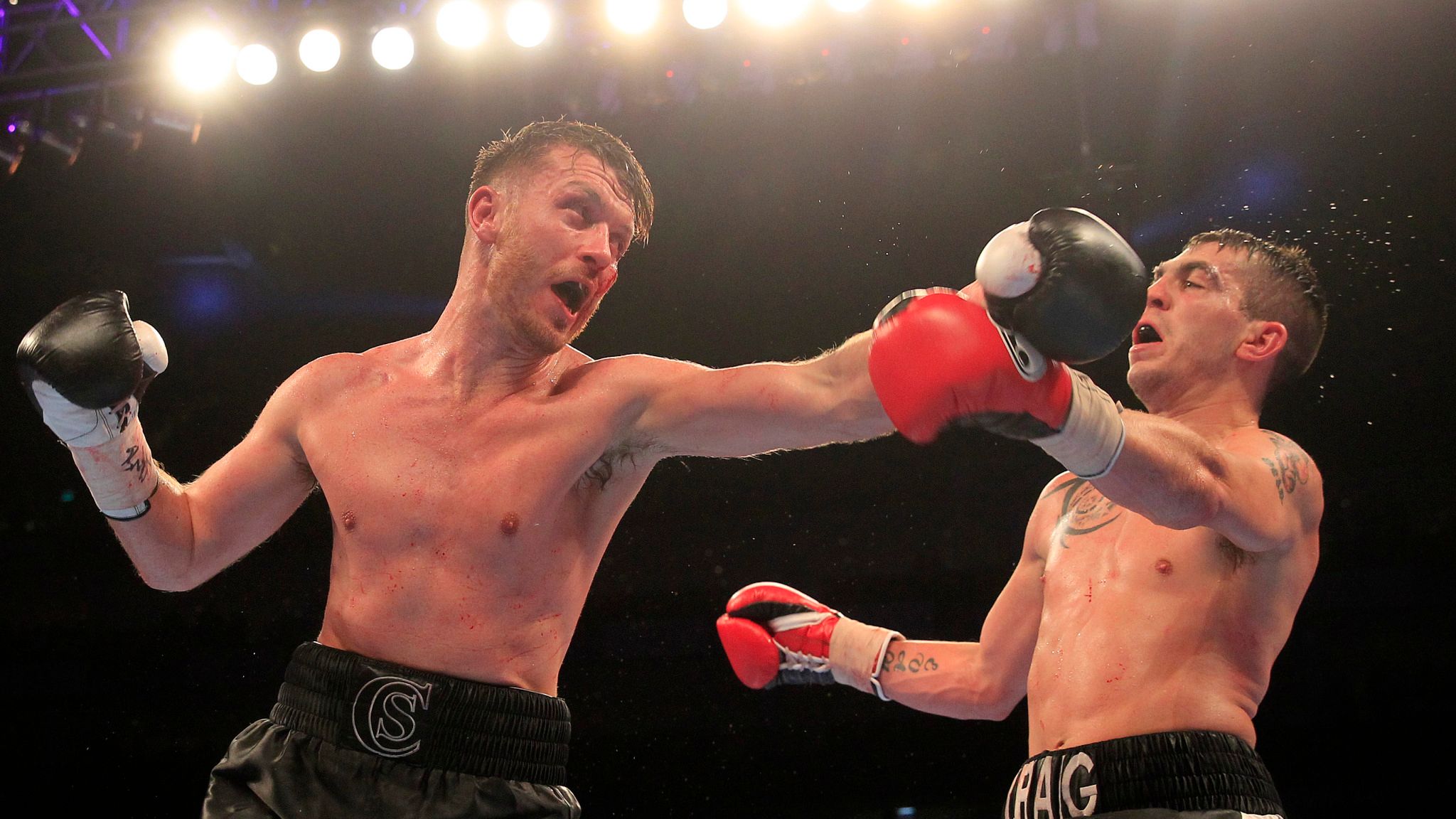 Scott Cardle wins British lightweight title by defeating Craig Evans on ...