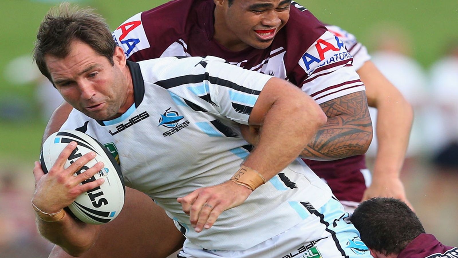 Former rugby league player Ben Ross injured in televised charity arm ...