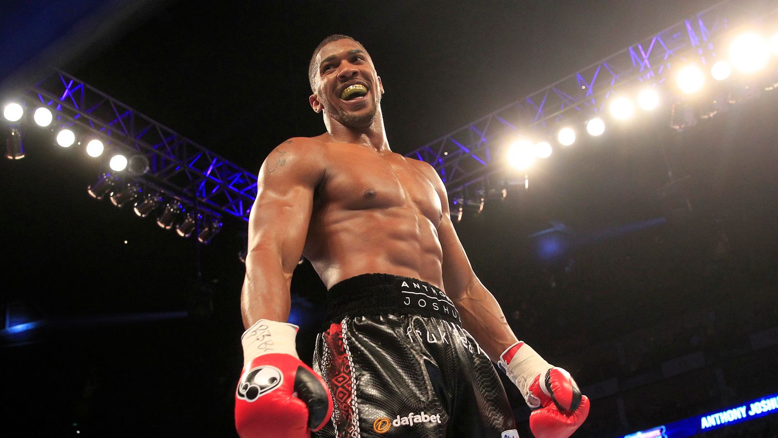 Anthony Joshua plans boxing 'masterclass' against Gary Cornish | Boxing ...
