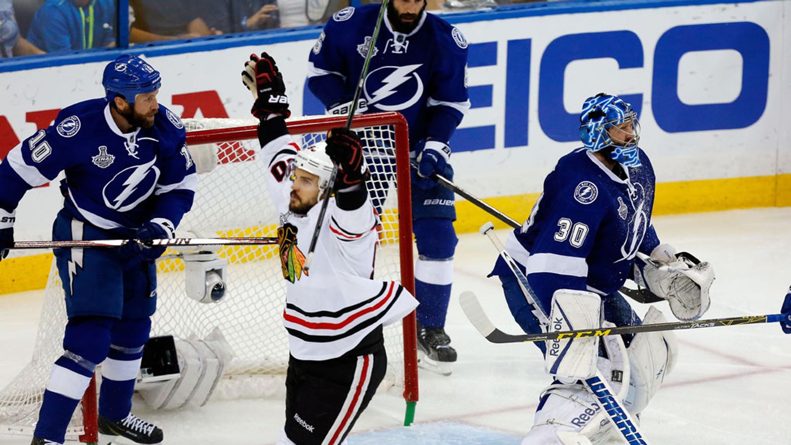 Antoine Vermette's winner puts Chicago Blackhawks on cusp of Stanley ... Antoine Vermette's winner puts Chicago Blackhawks on cusp of Stanley ...