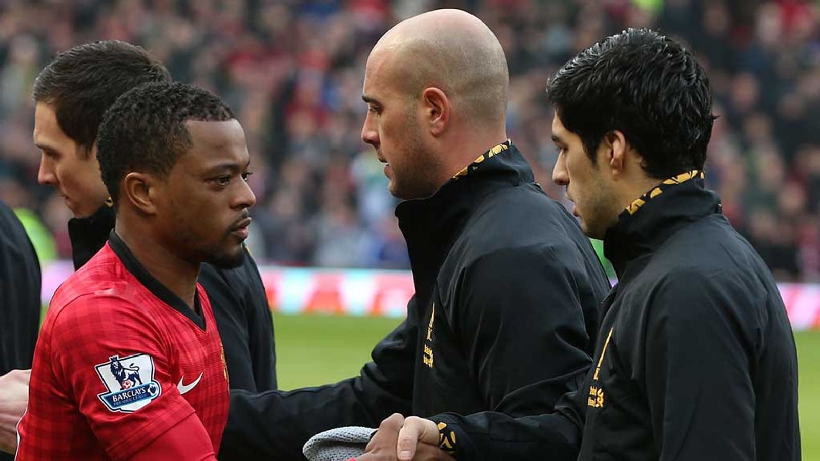 Juventus defender Patrice Evra says he'll shake Luis Suarez's hand at ...