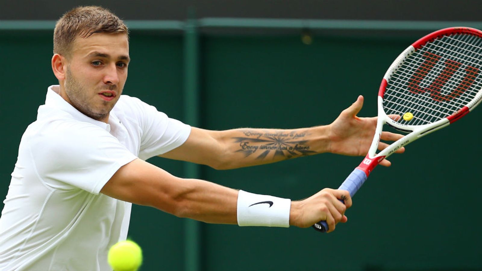 Dan Evans closes in on Wimbledon main draw after qualifying win ...