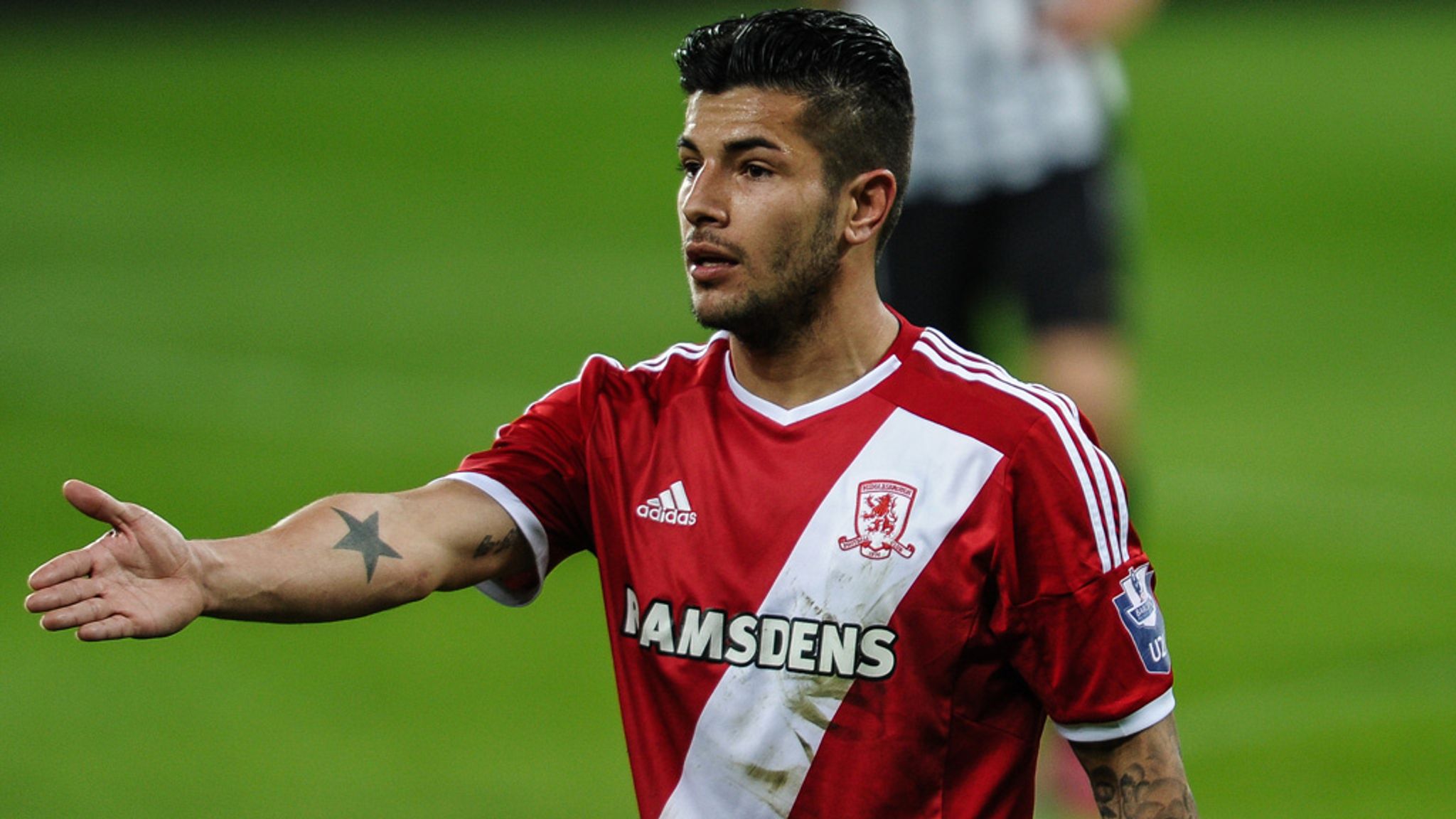 Midfielder Emmanuel Ledesma is to leave Middlesbrough when his contract ...