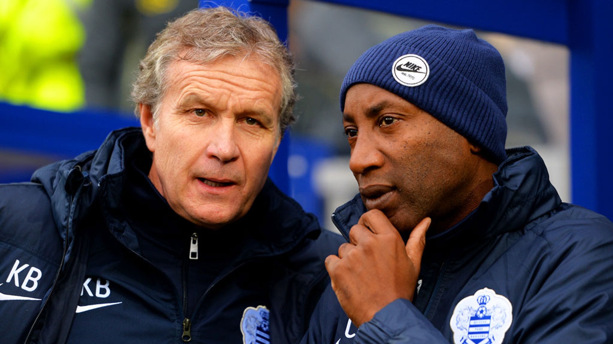 First team coach Kevin Bond will leave QPR at the end of this month ...