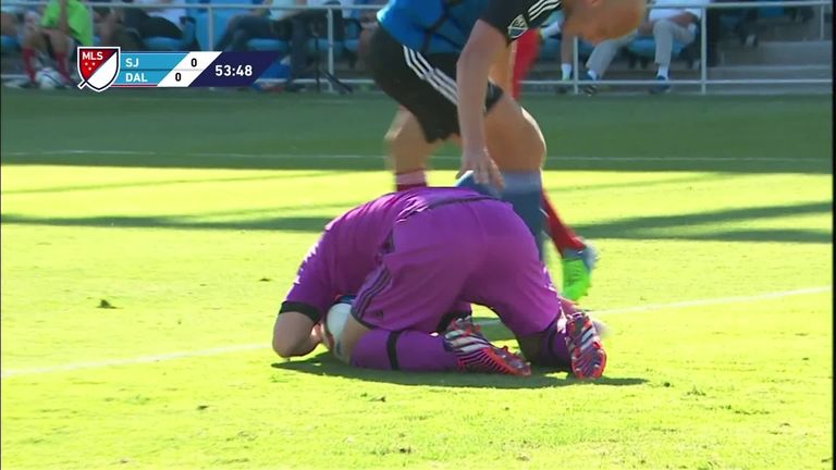 Three red cards in MLS game | Video | Watch TV Show | Sky Sports