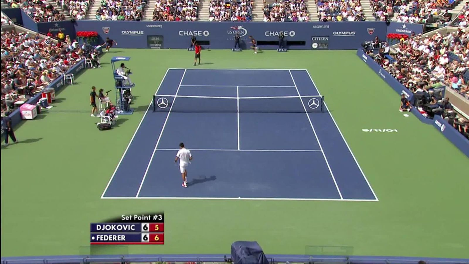 Djokovic v Federer: US Open 2011 semi-final | Sky Sports