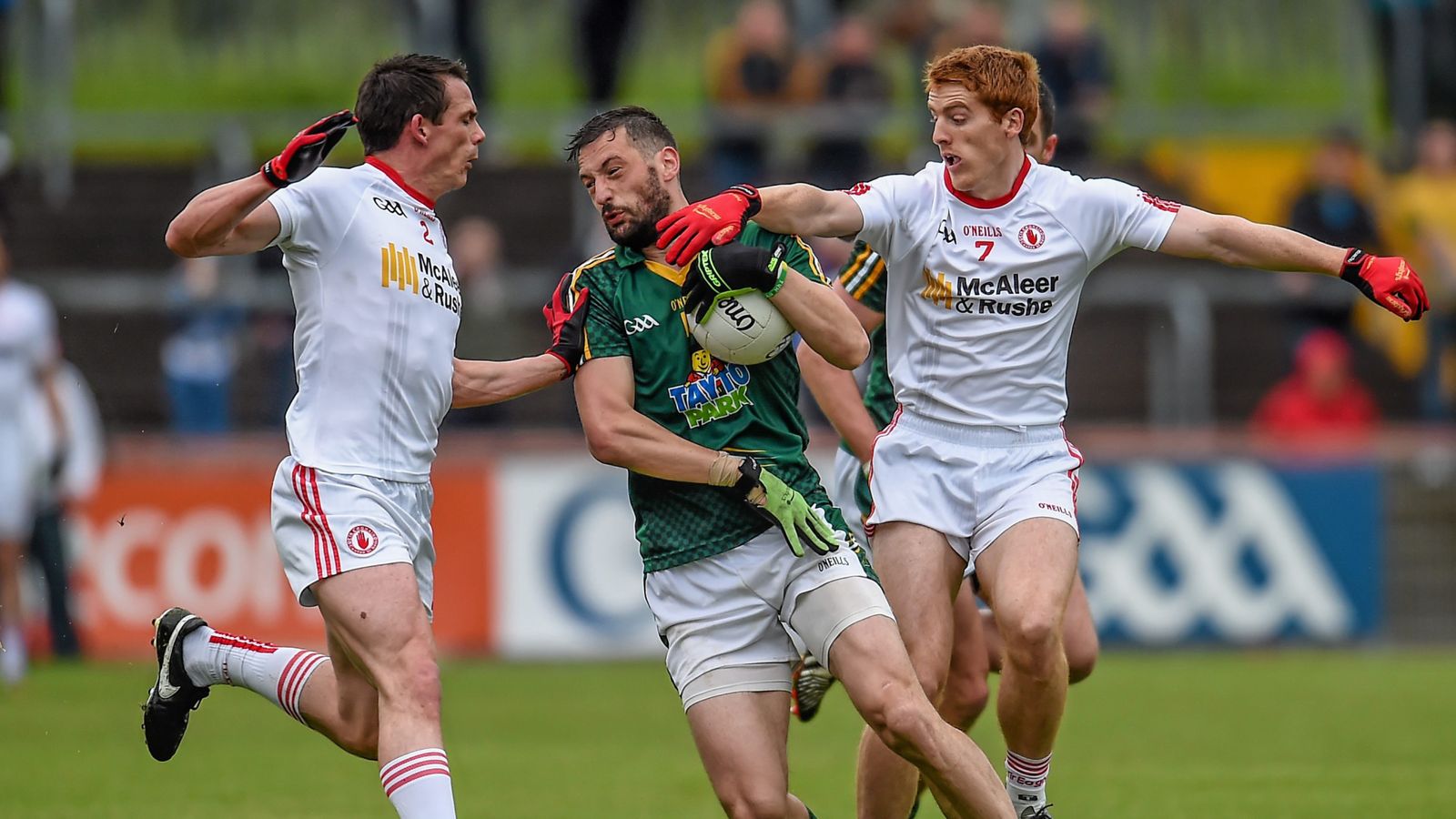 Peter Harte penalty helps Tyrone edge out Meath | Gaelic Football News ...