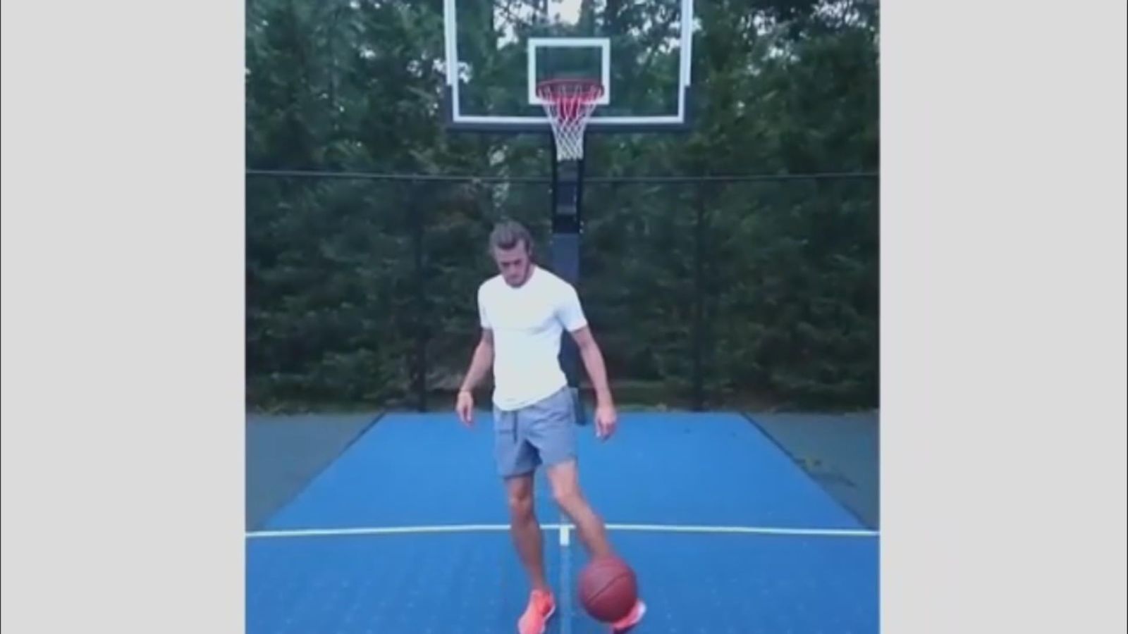 WATCH: Gareth Bale's stunning basketball trick | Football News | Sky Sports