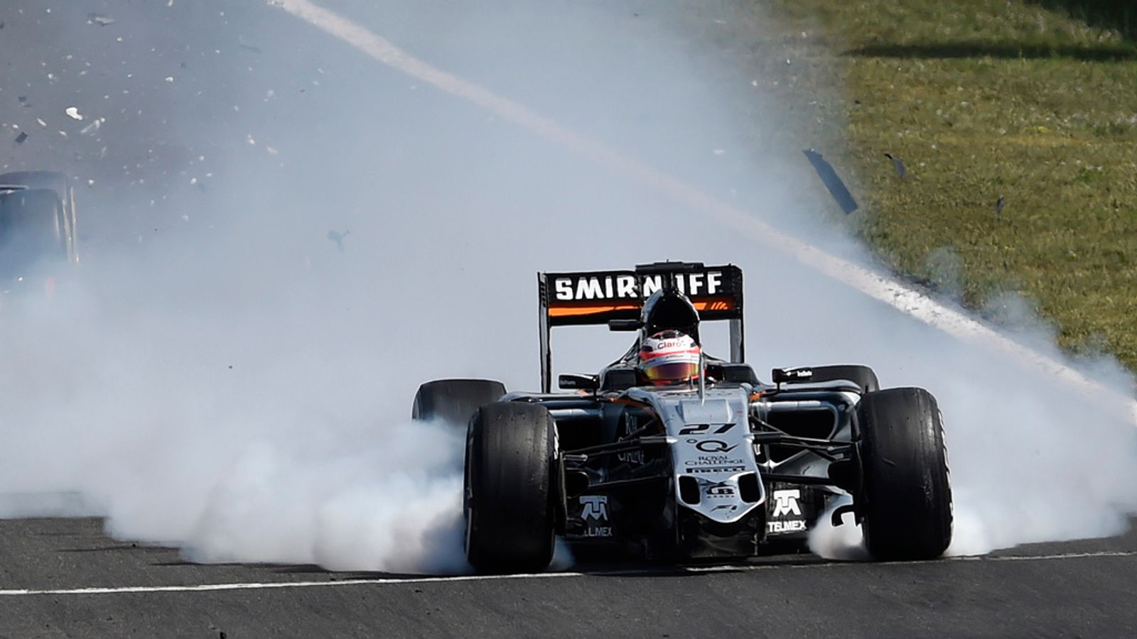 Force India expect to fix Hungarian GP issues after two big crashes ...