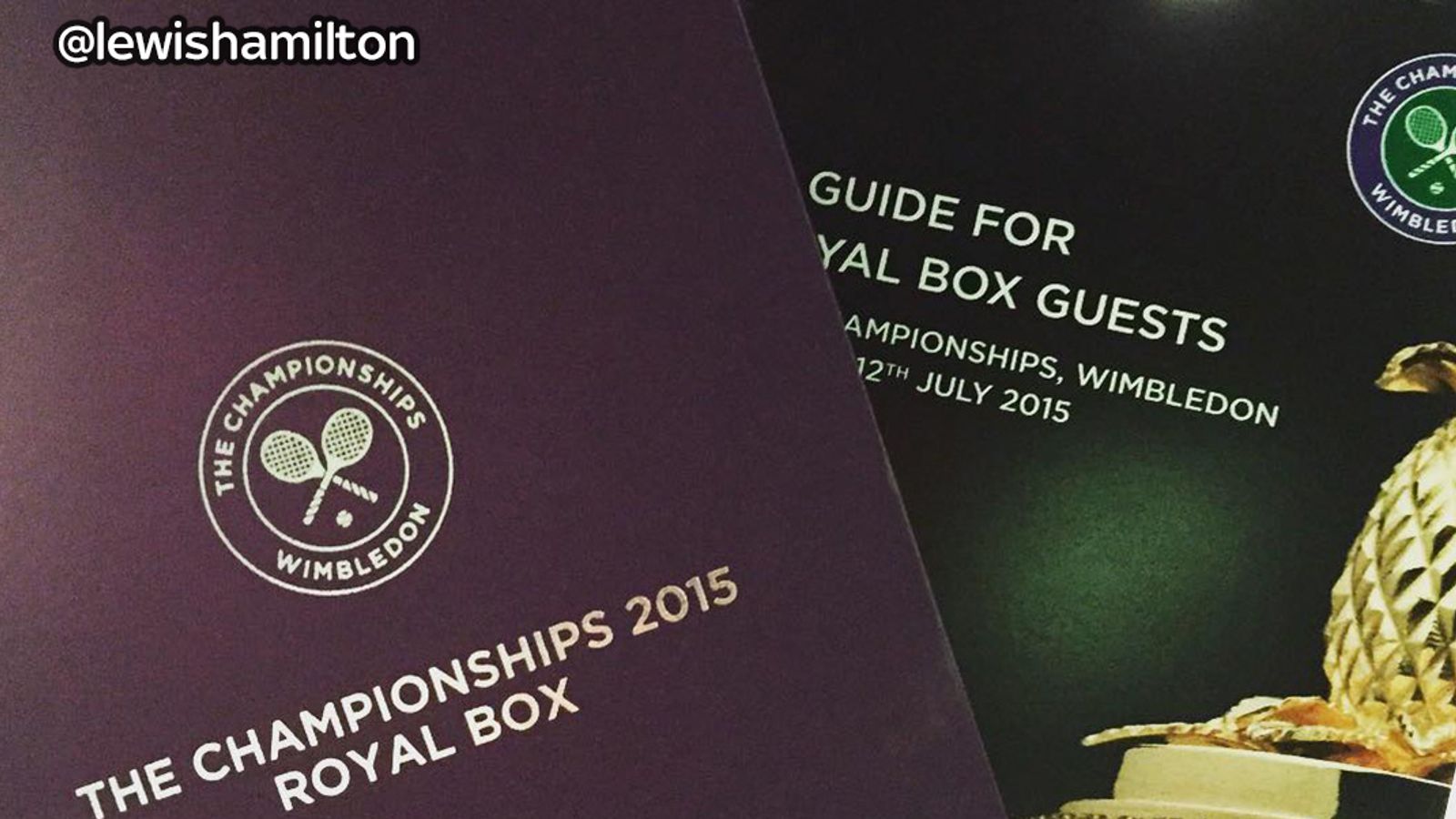 Under-dressed Lewis Hamilton turned away from Wimbledon Royal Box ...