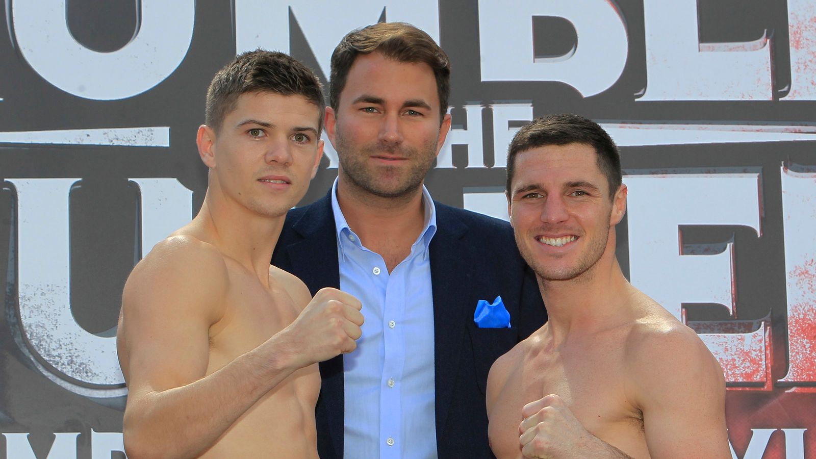 Luke Campbell vs Tommy Coyle: All smiles at Rumble on the Humber weigh ...