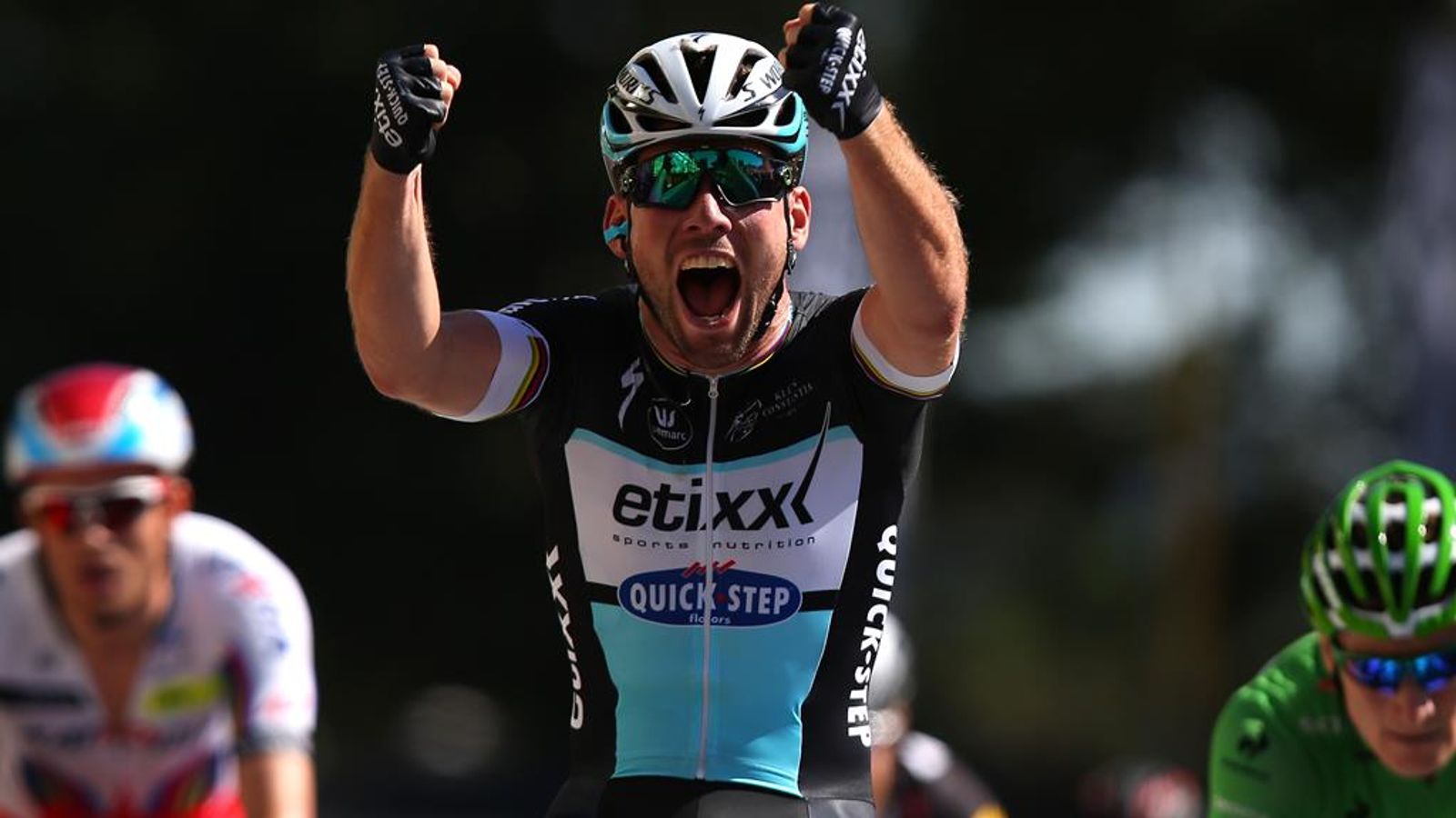Tour de France: Mark Cavendish sprints to victory on stage seven ...