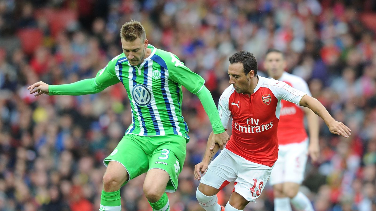 Nicklas Bendtner's Arsenal return with Wolfsburg for the Emirates Cup ...