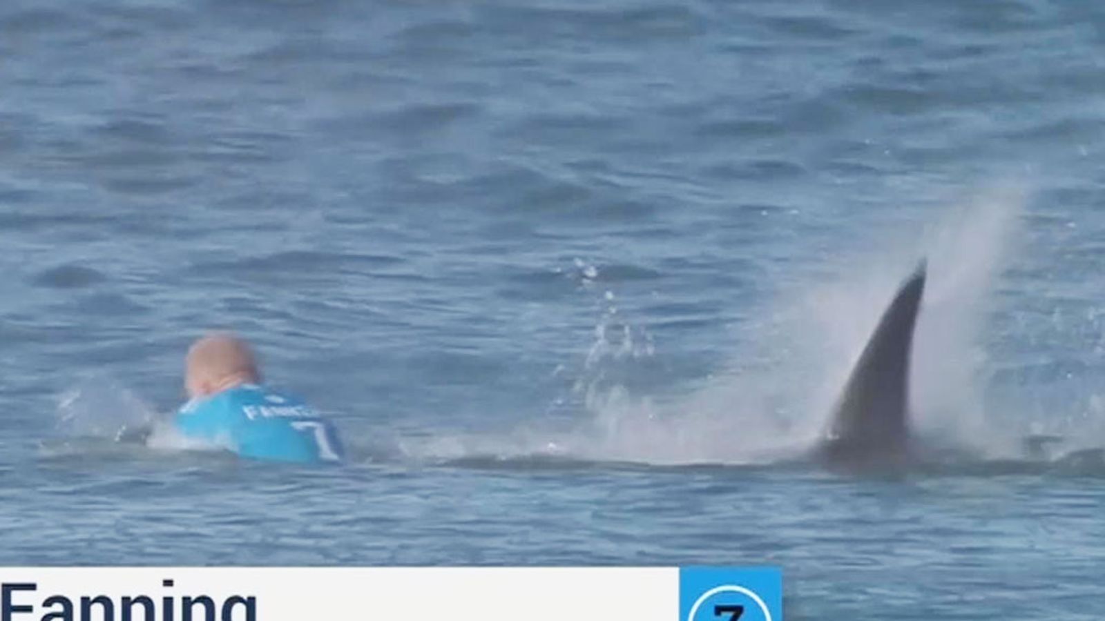 Mick Fanning describes fighting off sharks during surfing contest | Sky ...