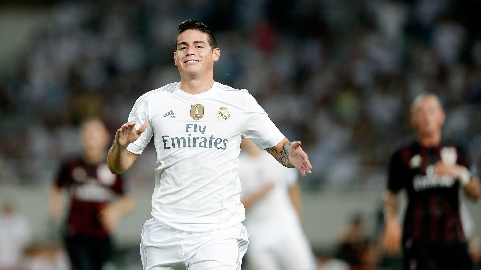 Real Madrid boss Rafa Benitez backs James Rodriguez after accusations ...
