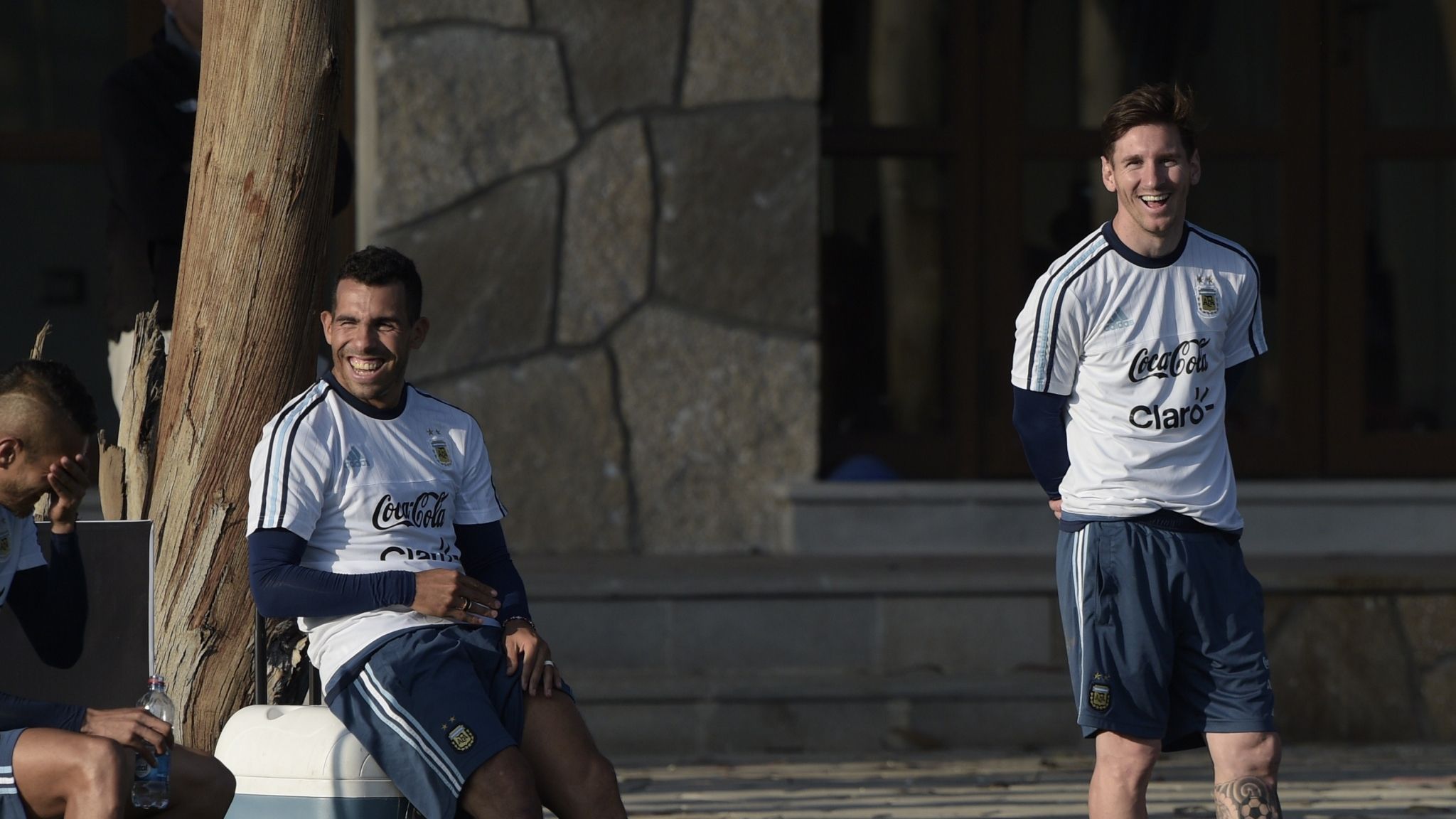 Lionel Messi and Carlos Tevez unity: Copa America joy for Argentina ...