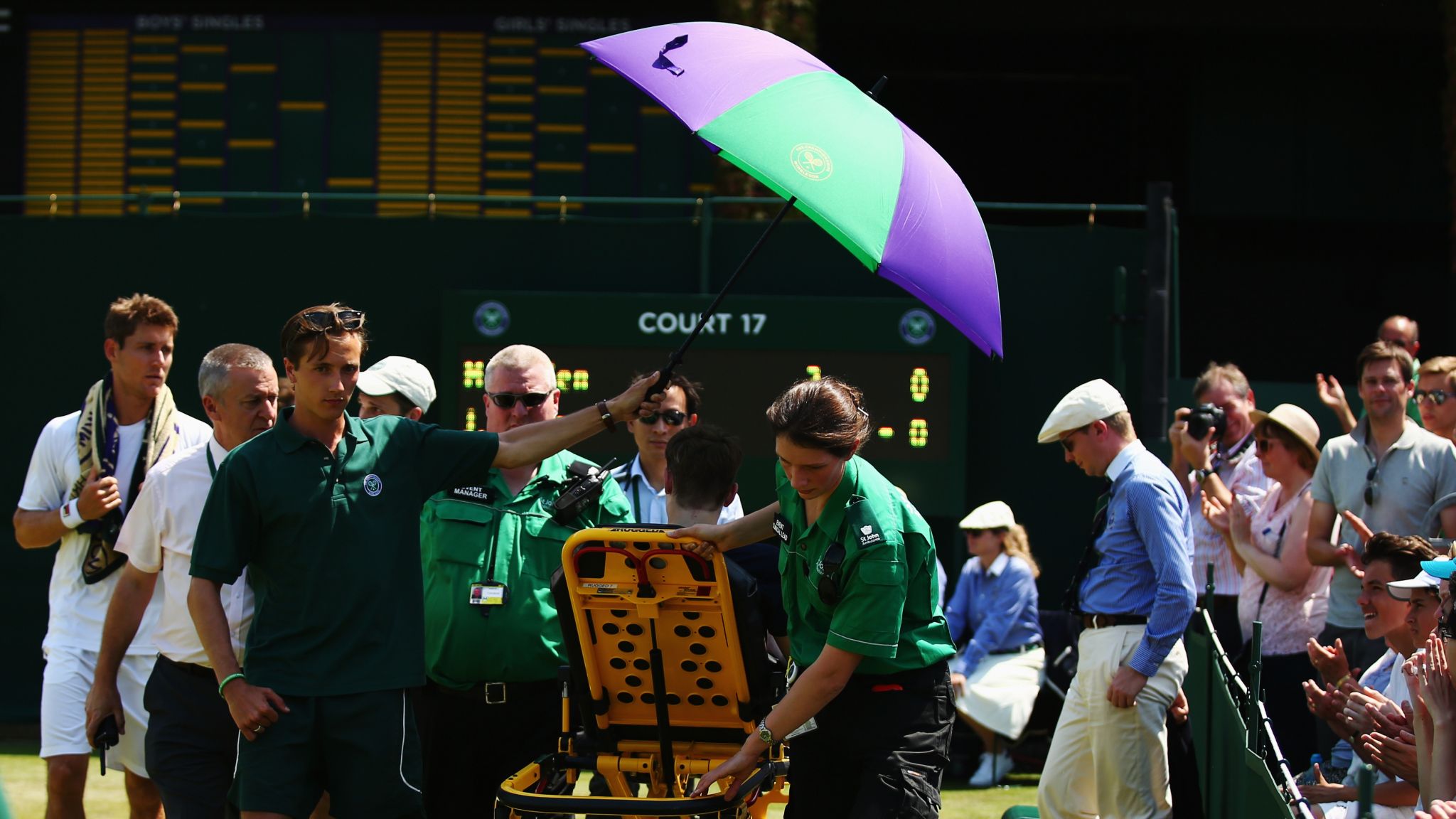 Wimbledon experiences hottest day ever with high of 35.7C | Tennis News ...