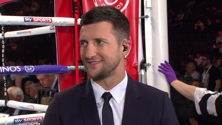 Froch on the other side of the ropes | Video | Watch TV Show | Sky Sports