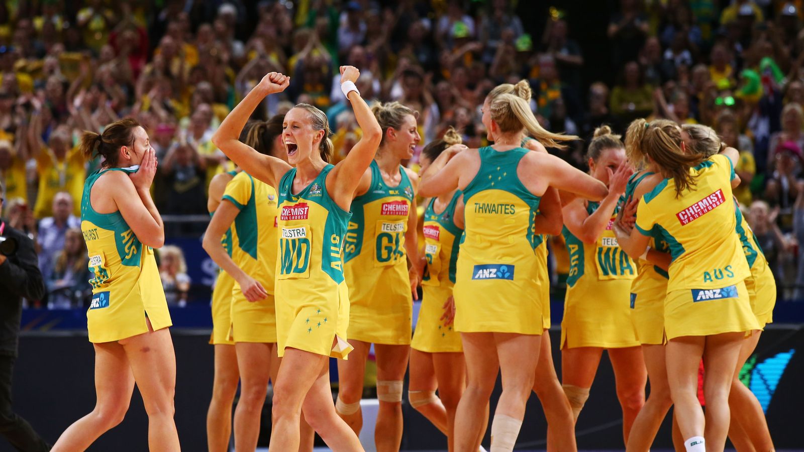 Netball World Cup: Australia beat New Zealand to retain title | Netball ...