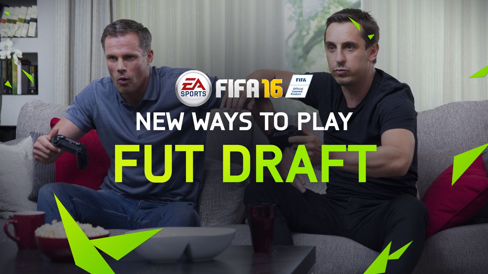 WATCH: Jamie Carragher and Gary Neville play FIFA Ultimate Team Draft ...