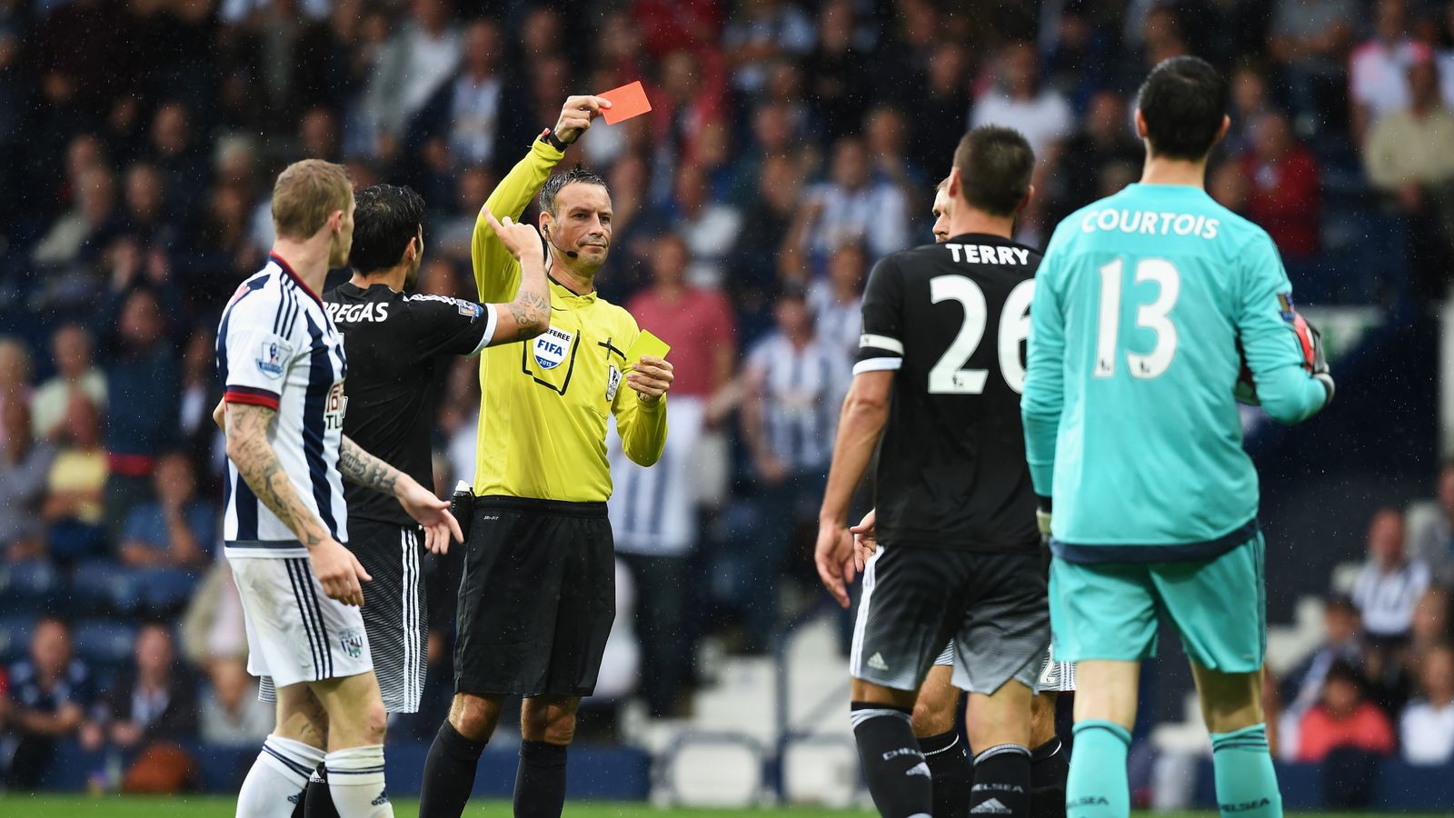 John Terry red card: Dermot Gallagher backs decision to dismiss Chelsea ...