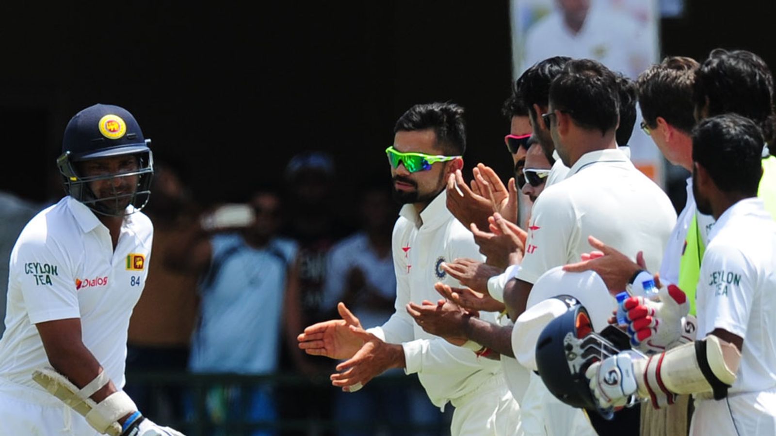 Sri Lanka struggle against India in Colombo in Kumar Sangakkara's final ...