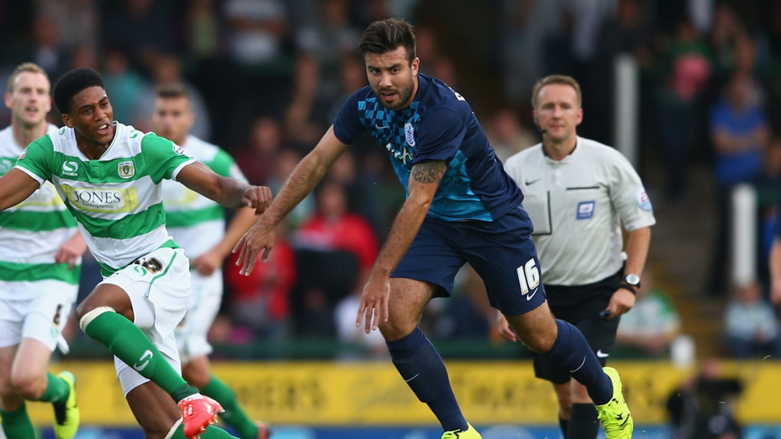 Swindon Town midfielder Michael Doughty joins QPR on loan | Football ...