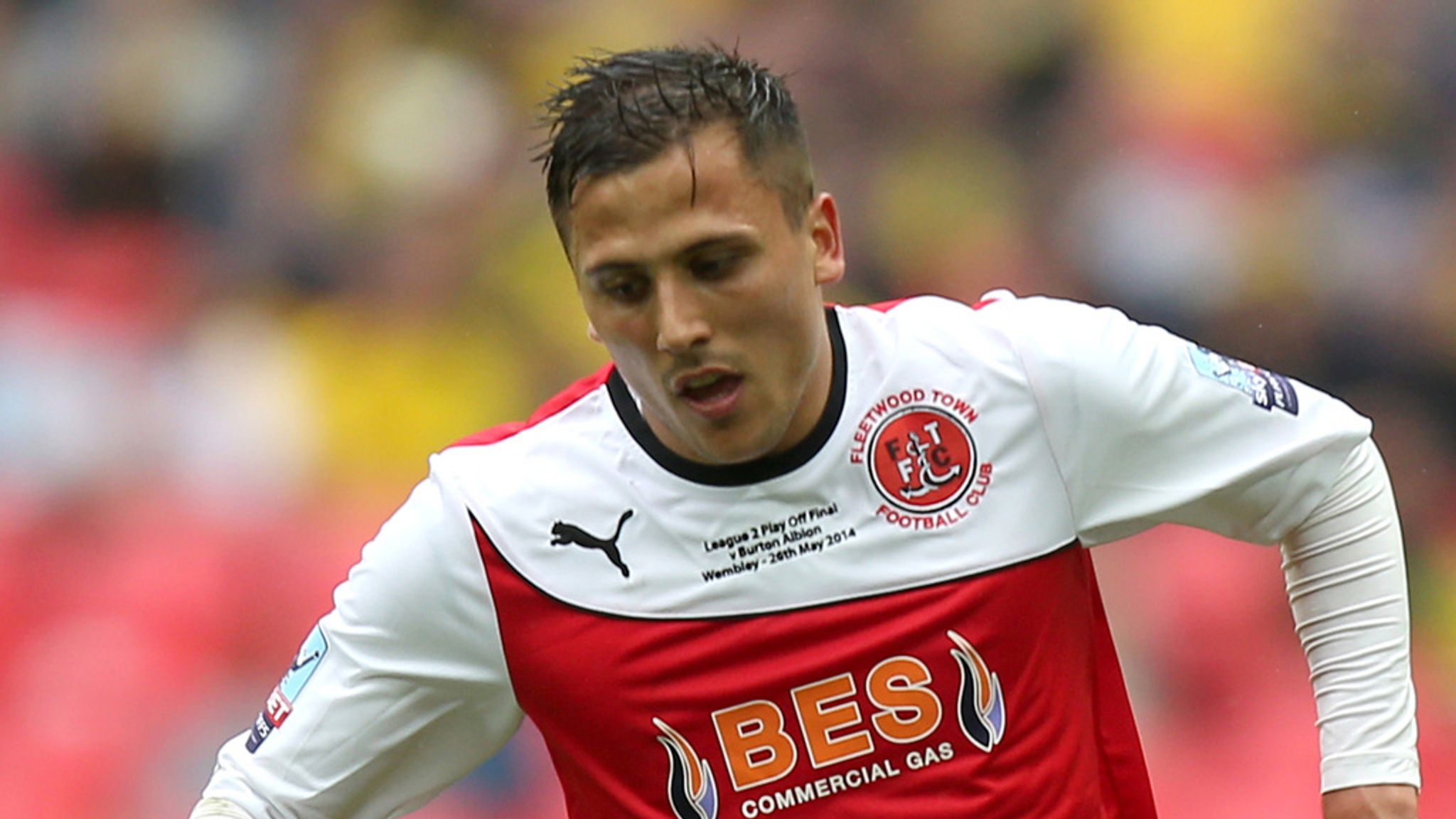 Fleetwood midfielder Antoni Sarcevic will leave next month at the end ...