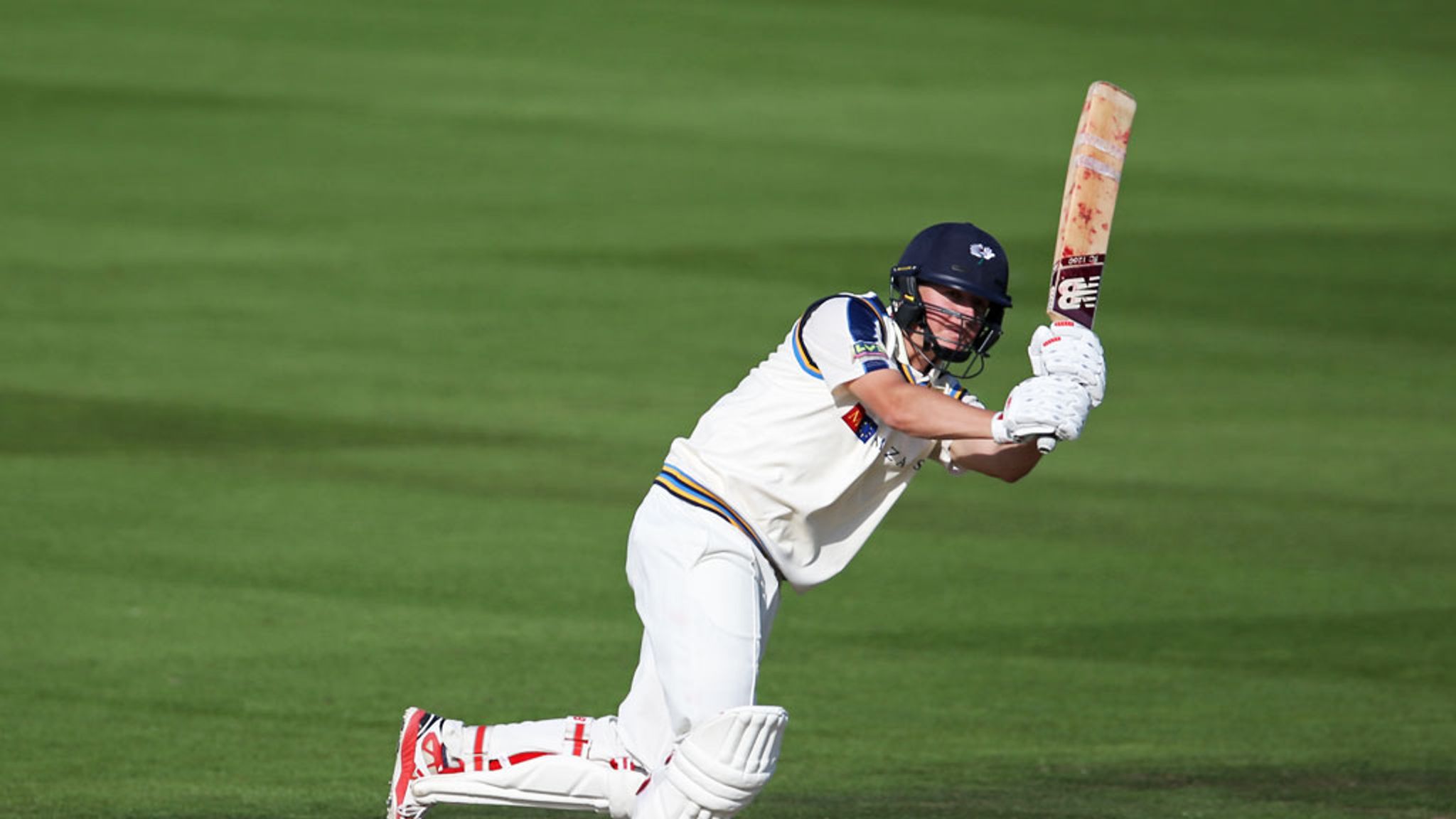 Gary Ballance finished the day on 98 not out as Yorkshire reached 346-6 ...