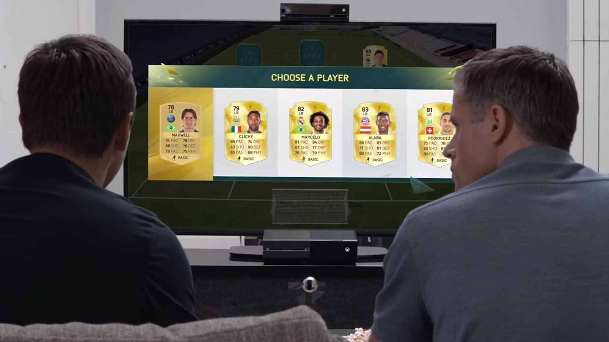 WATCH: Jamie Carragher and Gary Neville play FIFA Ultimate Team Draft ...