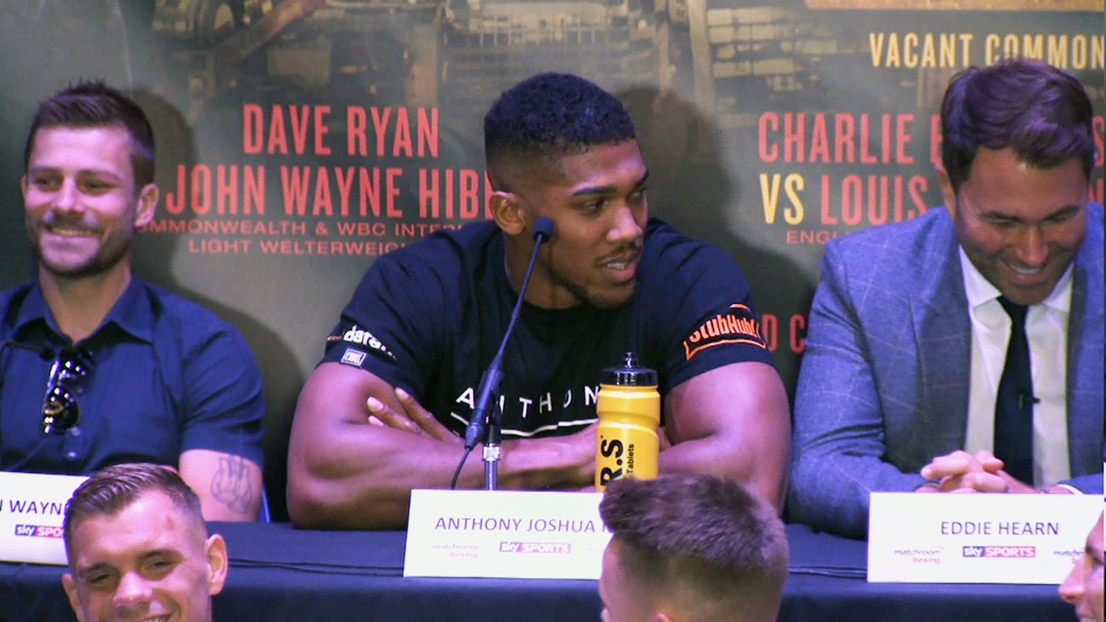 Anthony Joshua tells Dillian Whyte he's lucky to be on his undercard ...