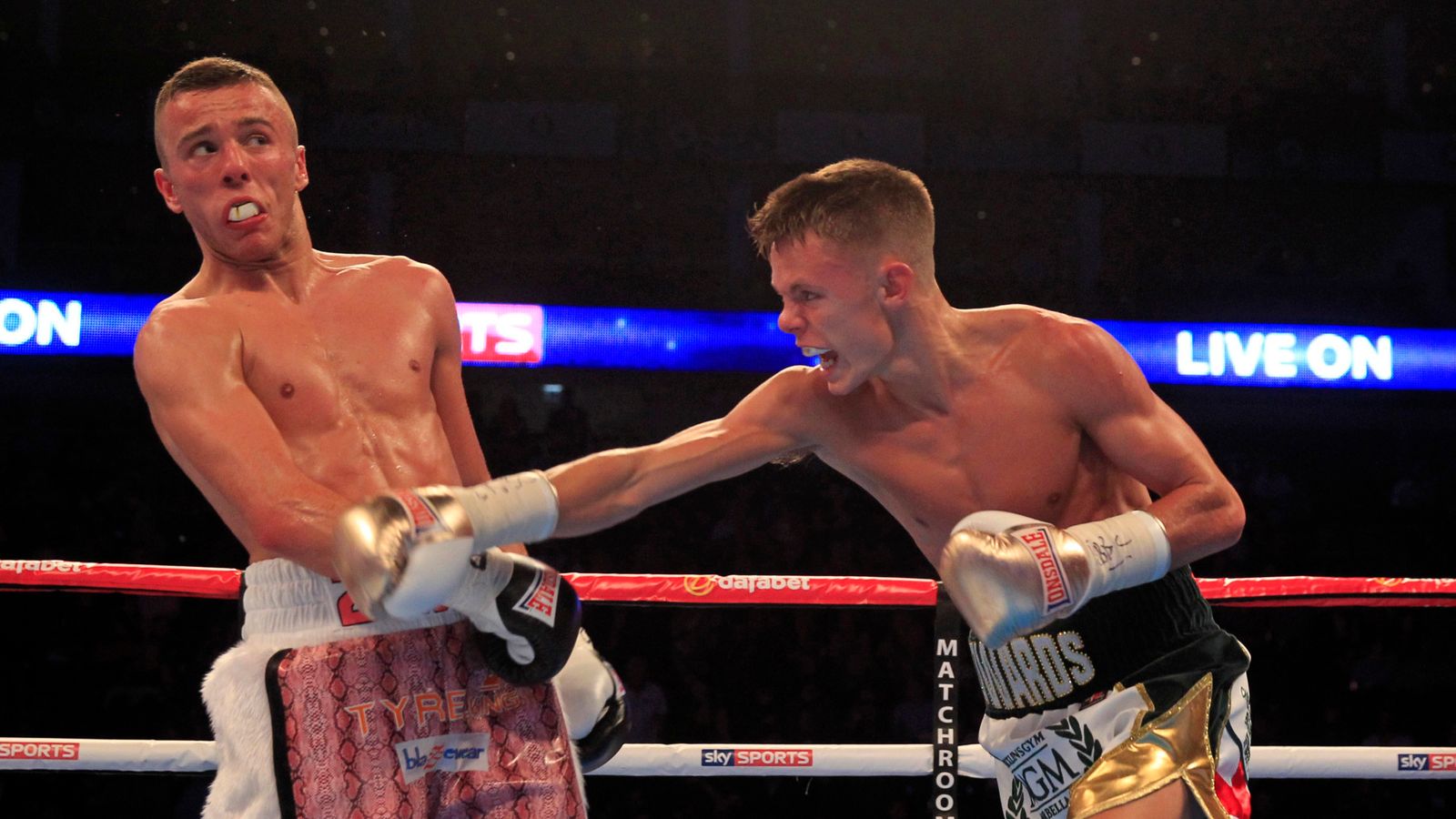 Charlie Edwards took Louis Norman's English flyweight title at The O2 ...