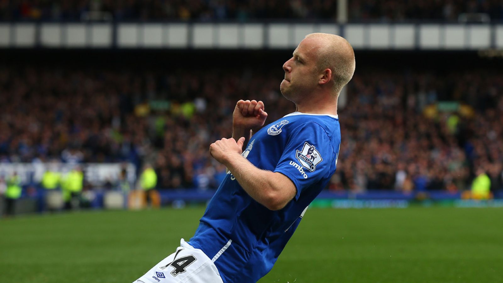 Everton's Steven Naismith hopes to be given a run in the team ...