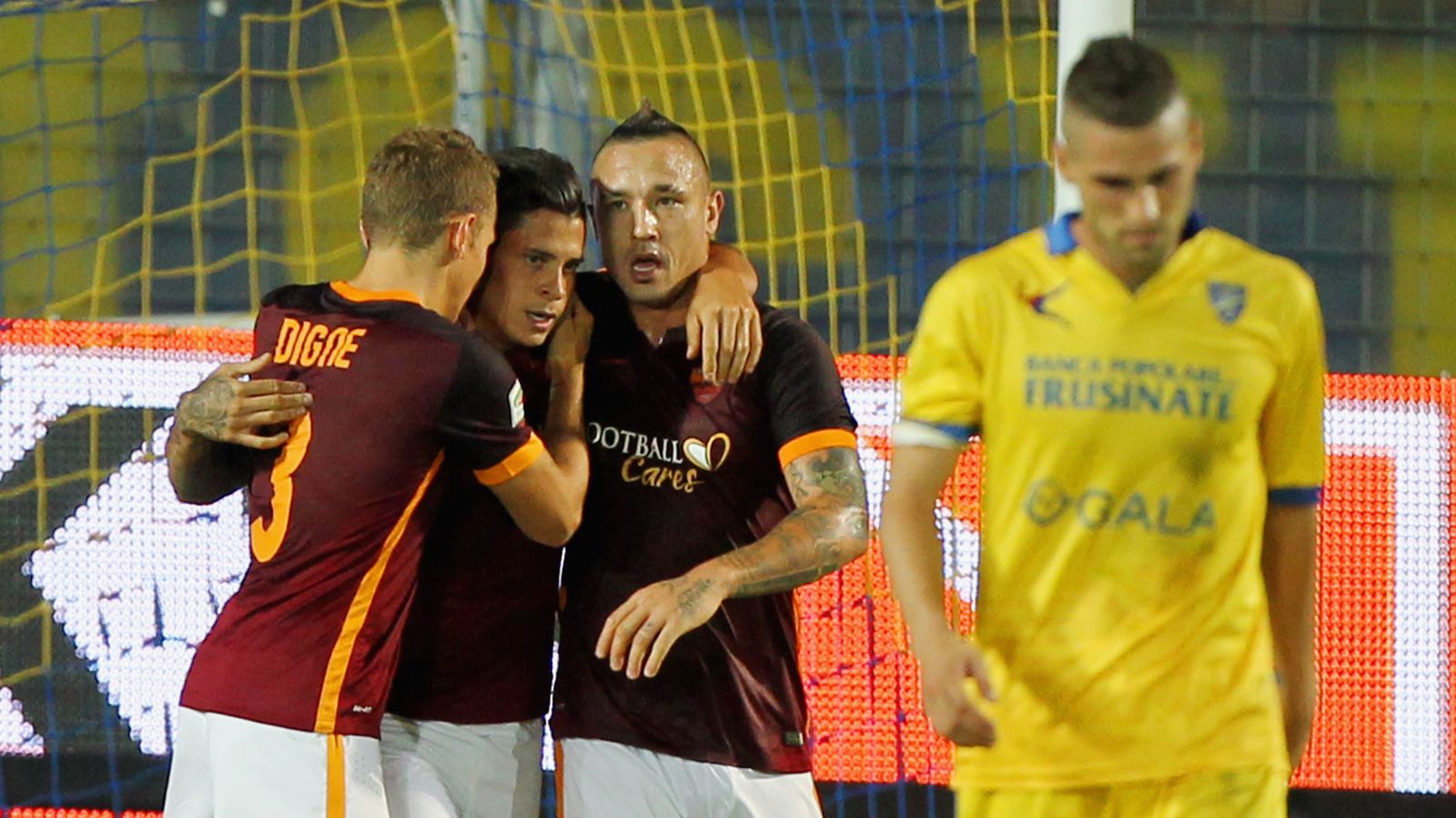 Serie A round-up: Roma win first derby encounter with Frosinone ...