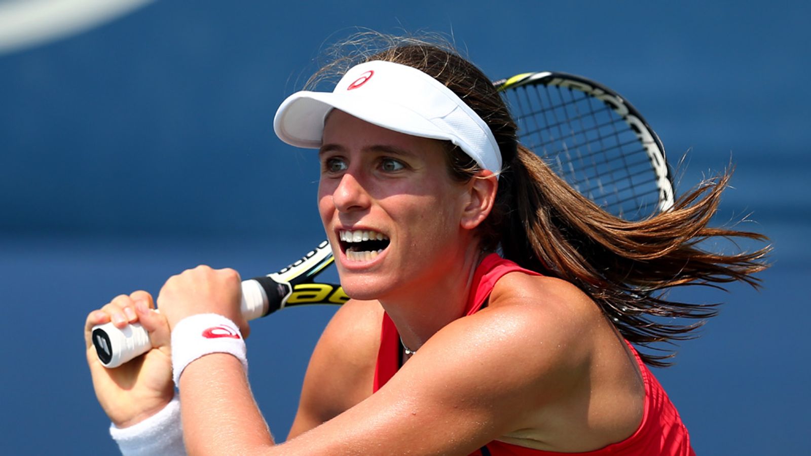 Johanna Konta Remains Positive Despite Flushing Meadows Defeat Tennis News Sky Sports