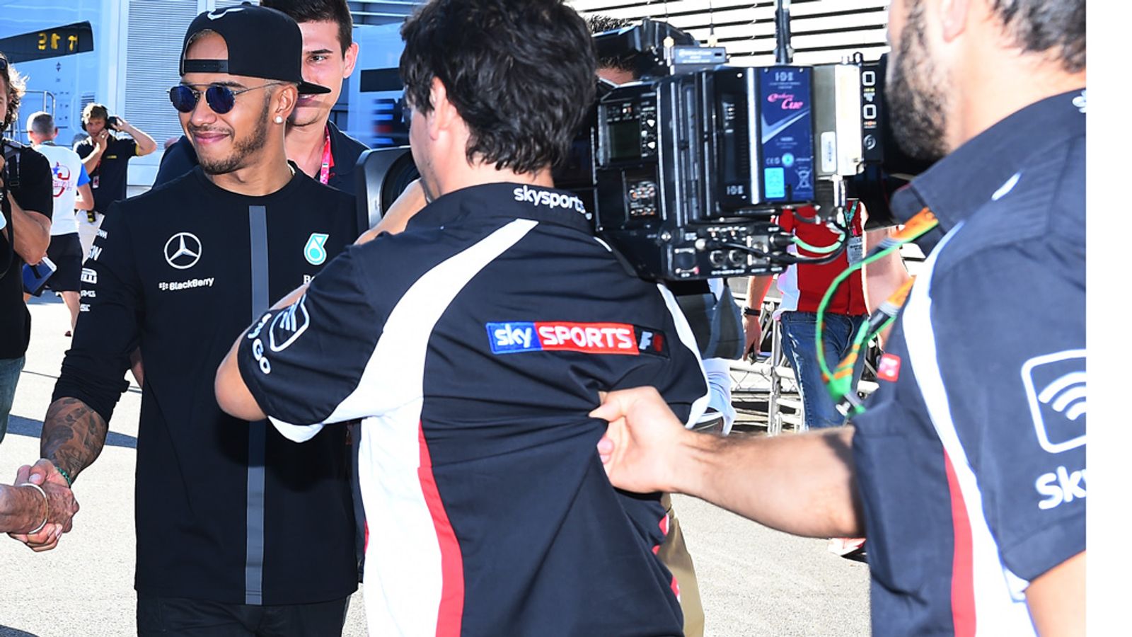 WATCH: Lewis Hamilton on stepping outside of F1's box | F1 News | Sky ...