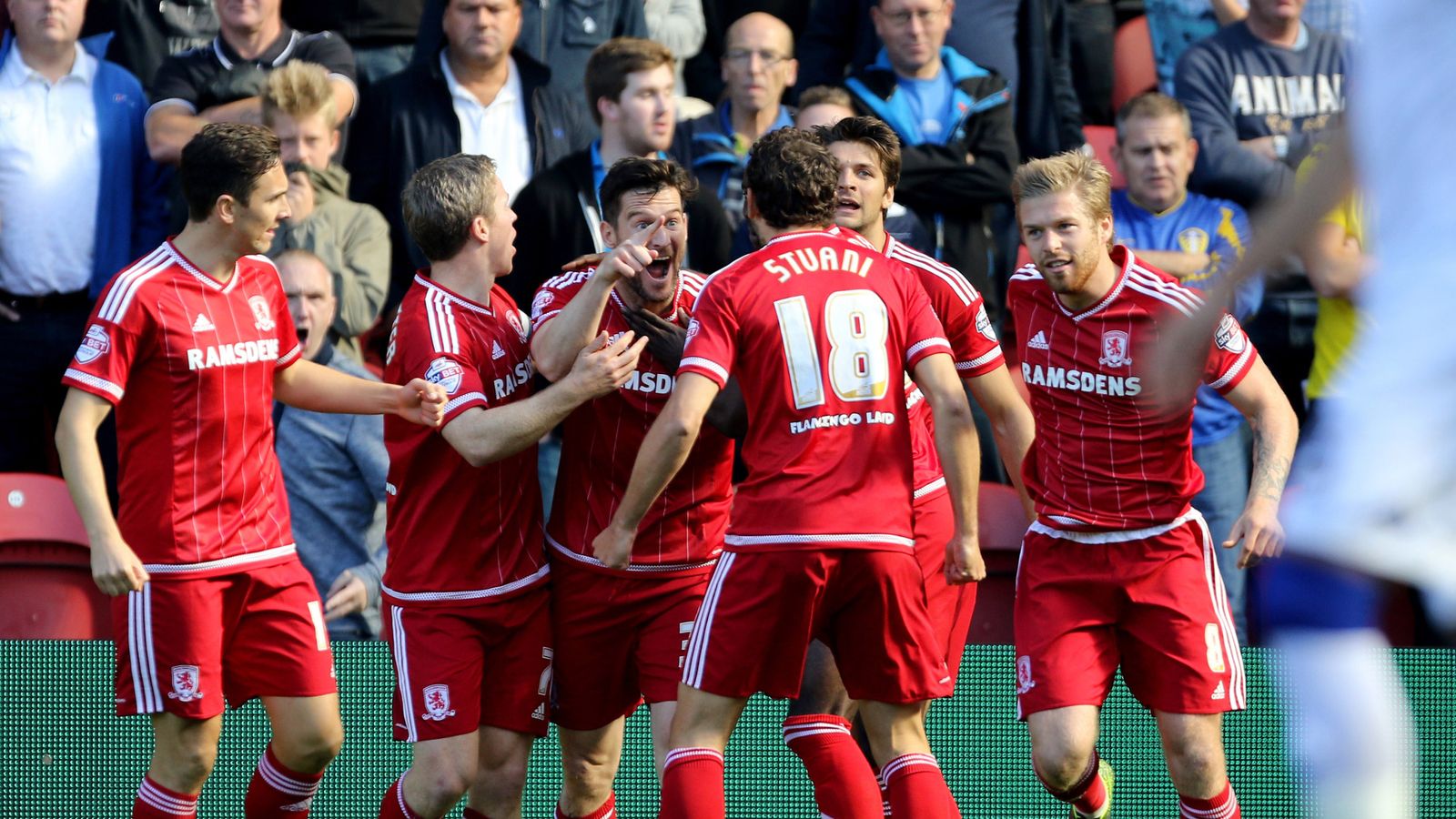 Middlesbrough 3-0 Leeds United: Boro make it seven wins in a row ...